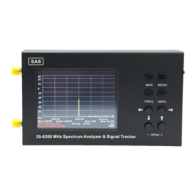 SA6 35-6200 MHZ RF Spectrum Analyzer Spectrum Analyzer & Signal Tracker £130.79 - PicClick UK