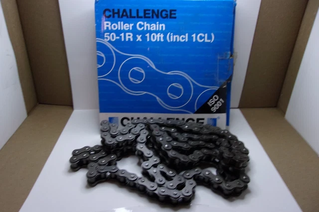 NEW OPEN BOX Challenge Roller Chain 50-1R X 10Feet $79.54 - PicClick
