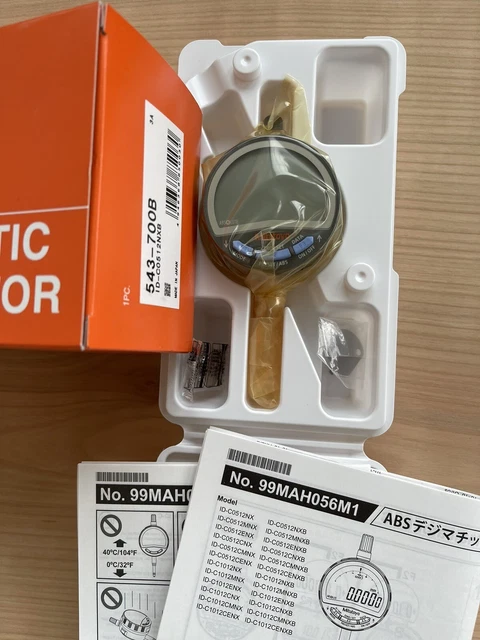 DIGITAL MESSUHR MITUTOYO 543-700B ID-C05 12NXB NEU Original Verpackt ... DIGITAL MESSUHR MITUTOYO 543-700B ID-C05 12NXB NEU Original Verpackt ...