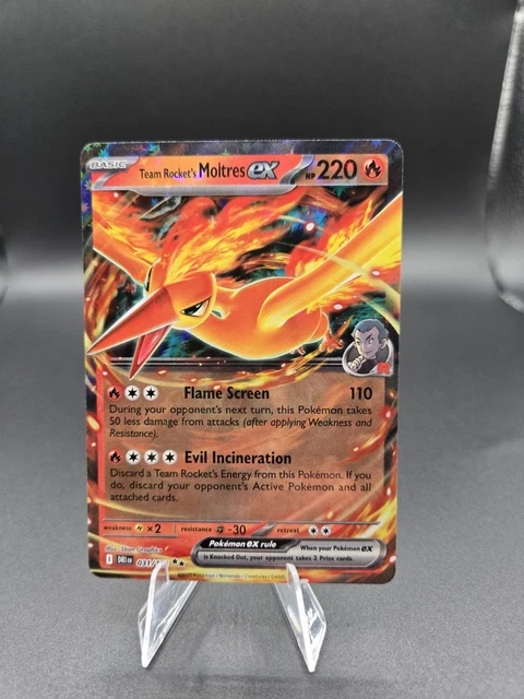 TEAM ROCKET'S MOLTRES ex 031/182 Sv10: Destined Rivals Holo £8.02 - PicClick UK