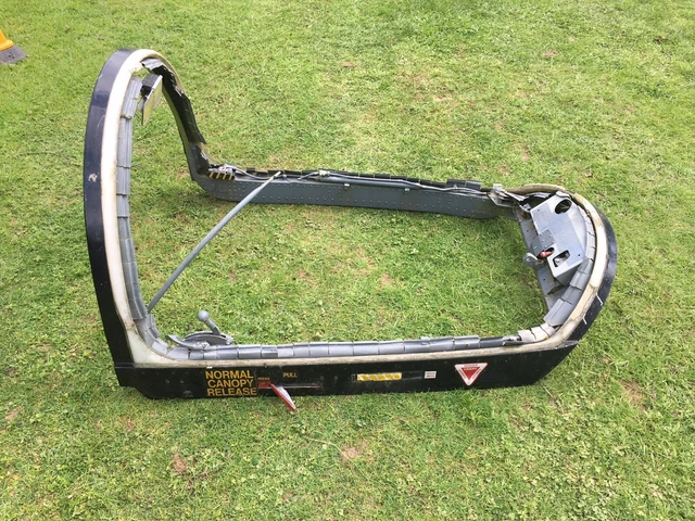 HARRIER T8 AIRCRAFT Cockpit Rear Canopy Frame £250.00 - PicClick UK