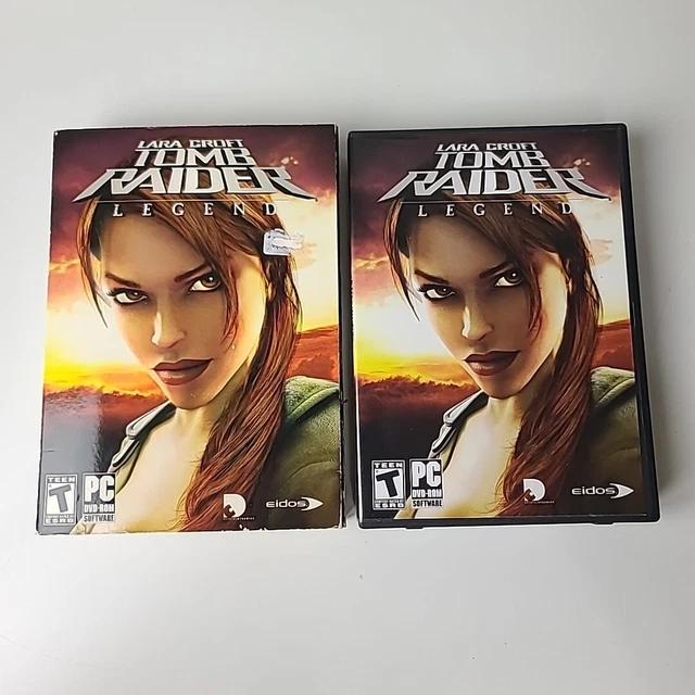 TOMB RAIDER: LEGEND PC Video Game 2006 Instruction Manual & Sleeve ...