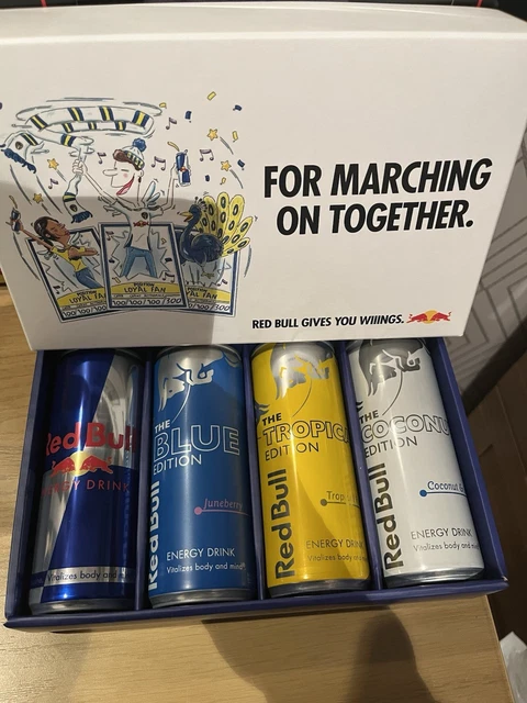 LEEDS UNITED FOOTBALL Club Red Bull Limited Edition Marching On ...