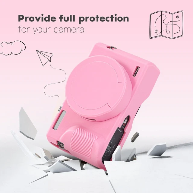 SILICONE CAMERA COVER for Canon Powershot G7 X Mark III Slim ...