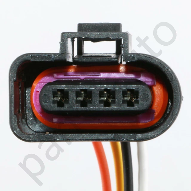 4 PIN MAP Sensor Connector Plug Socket Wiring For Audi Seat Skoda VW ...