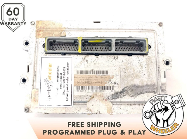 2001 DODGE RAM Van 5.9L*Programmed* ECU ECM Engine Control Module ...
