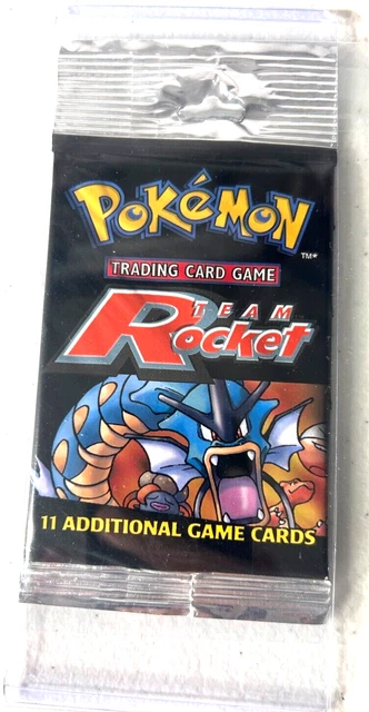 VINTAGE POKEMON Original Team Rocket Booster Factory Sealed New Pack £ ...