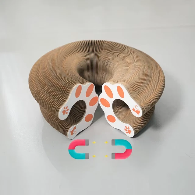 MAGIC CAT SCRATCH Organ Board Cat Toy with Ball Cat Grinding Claw Cat ...