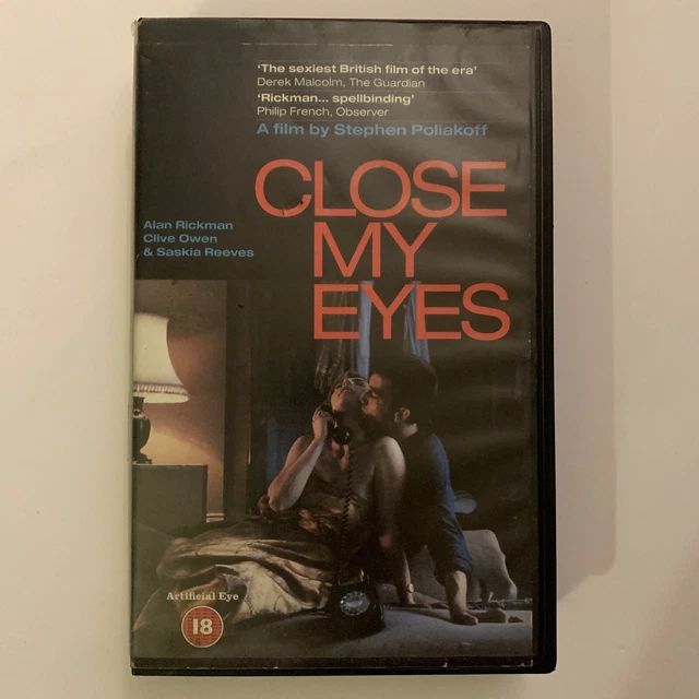 CLOSE MY EYES - vhs video tape Ex Rental Big Box - Cult Classic $12.72 ...