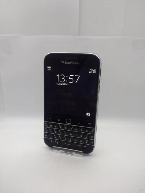 BLOCCATO A O2 BlackBerry Classic Q20 (SQC100-1) QWERTY 3,5" 16 GB 8MP ...