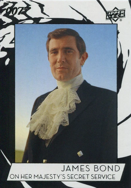 JAMES BOND COLLECTION SP Base Card #140 George Lazenby as James Bond £2 ...