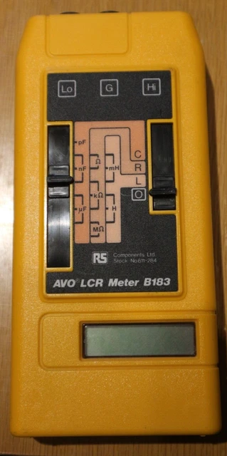 USED MEGGER AVO LCR Meter B183 £60.00 - PicClick UK USED MEGGER AVO LCR Meter B183 £60.00 - PicClick UK