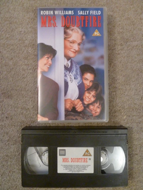 MRS DOUBTFIRE (VHS, 1994) - VHS TAPE £2.99 - PicClick UK