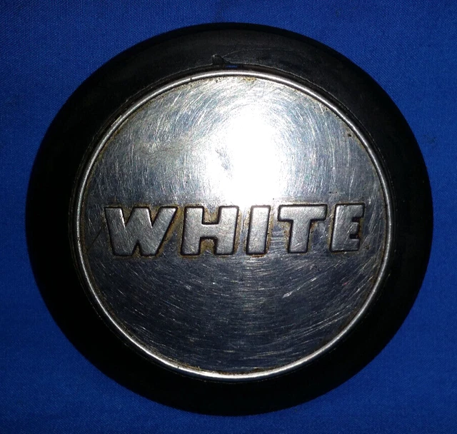 VINTAGE 1950S 1960S White Truck Steering Wheel Horn Button $27.56 ...