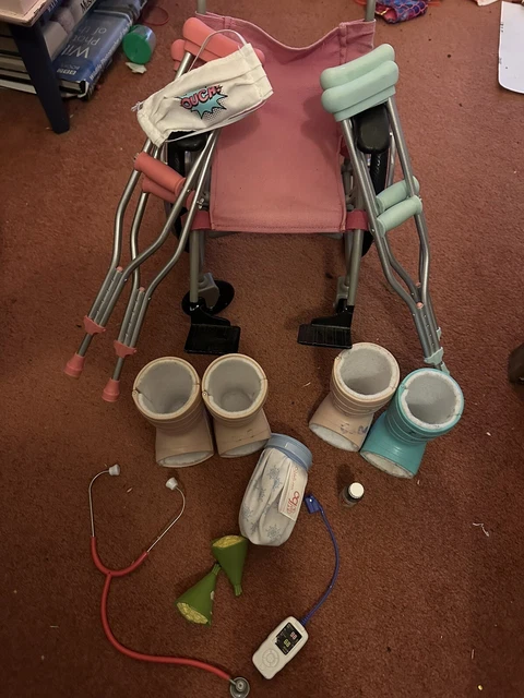 OUR GENERATION WHEELCHAIR Hospital Set £30.00 - PicClick UK