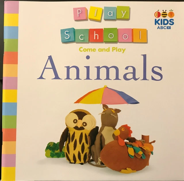 PLAY SCHOOL COME And Play Animals ~ New Paperback Book $9.99 - PicClick AU