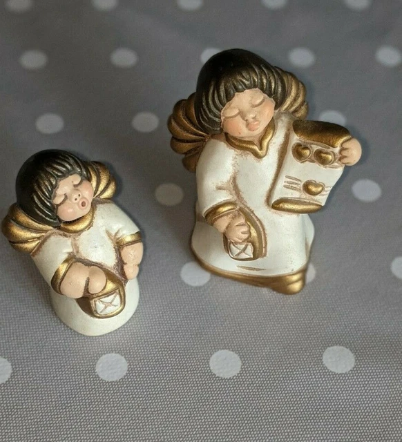 ANGELI THUN CON Lanterna Pergamena Presepe Angelo Raro Thun EUR 70,00 ...