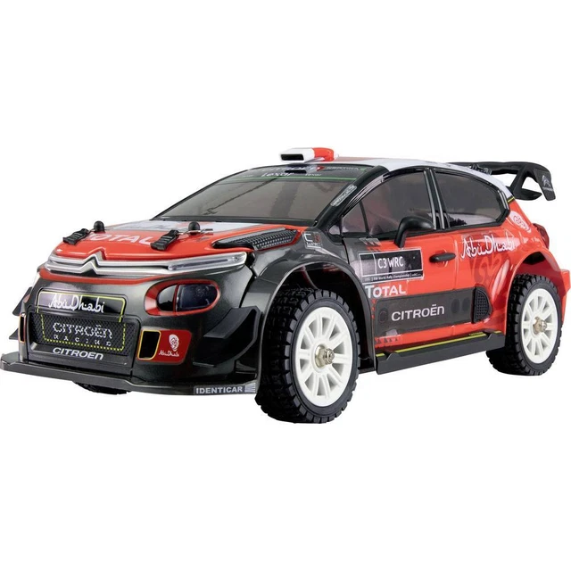 AMEWI HYPER GO Citroen C3 WRC Rallye/Drift noir, rouge brushless 1:14 ...