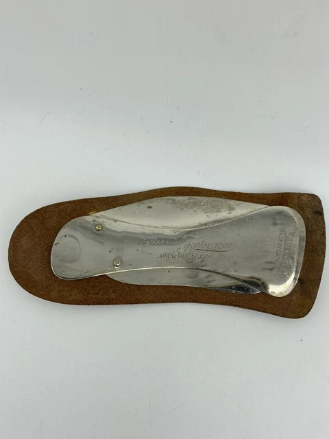 RARE ANTIQUE DR Scholls Foot Eazer Silveroid Patent March 16 1909 ...