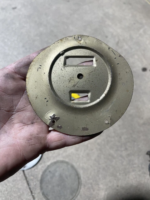 HARLEY DAVIDSON PANHEAD oem face speedo speedometer face 1956 1961 56 ...