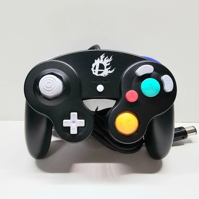 NINTENDO GAMECUBE CONTROLLER Super Smash Bros. Color Black used from ...