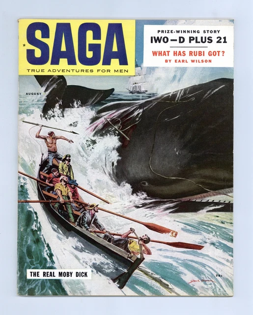 SAGA MAGAZINE VOL. 8 #5 FN 1954 £16.57 - PicClick UK