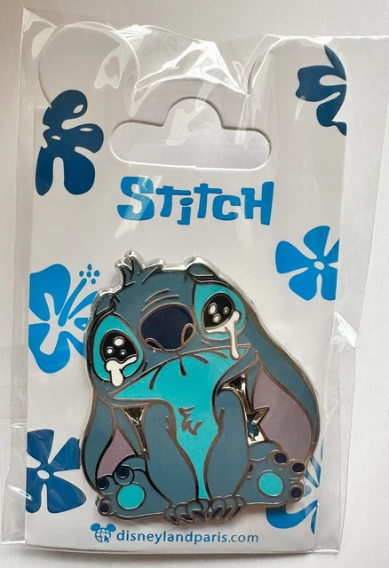 DISNEY STITCH SAD Pin Disneyland Paris Lilo & Stitch Tears Pin 2020 DLP ...
