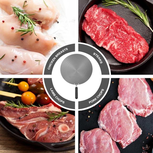 1 PC POT Plate Cooker Heat Conduction Plate with Handle (Black) £32.79 ...