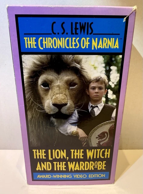 1988 THE LION The Witch & The Wardrobe VHS Chronicles of Narnia Box Set ...