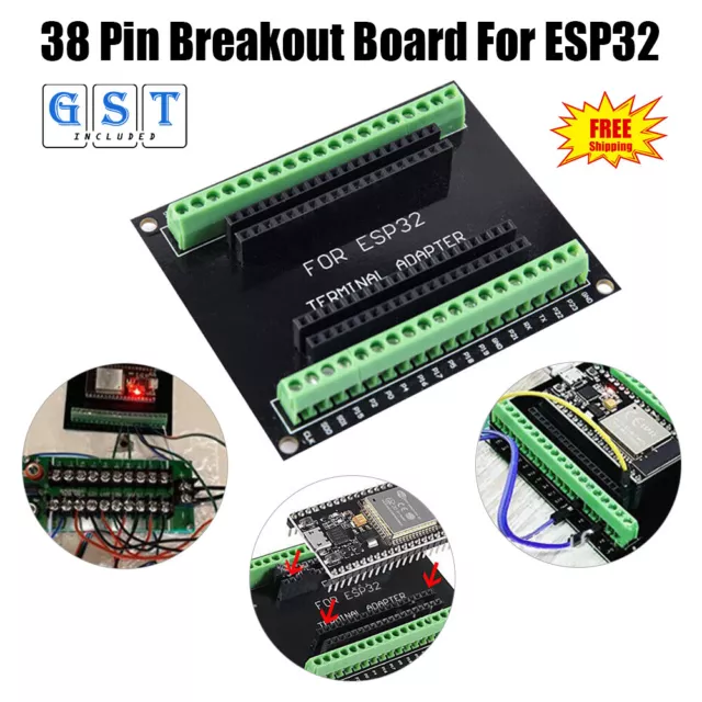38 PIN ESP32 Breakout Board For ESP32 Development Board 2.4 GHz Wifi ... 38 PIN ESP32 Breakout Board For ESP32 Development Board 2.4 GHz Wifi ...