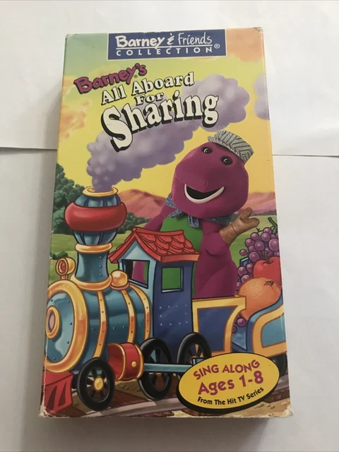 Barney S All Aboard For Sharing Disney Friends Barney