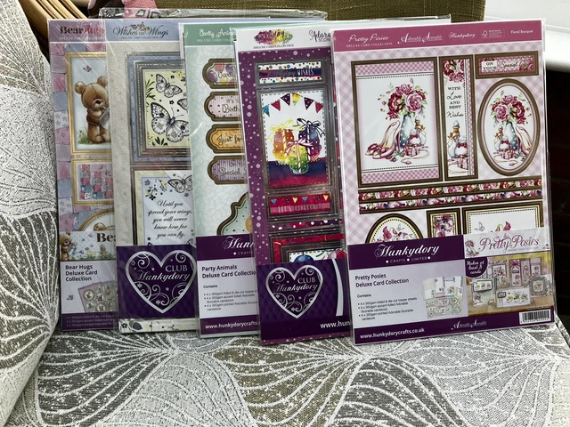 HUNKYDORY CARD MAKING Papercraft Kit Bundle New £20.00 - PicClick UK