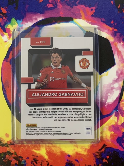 ALEJANDRO GARNACHO ROOKIE CARD, 2022/23 Panini Optic Donruss Soccer £0. ...