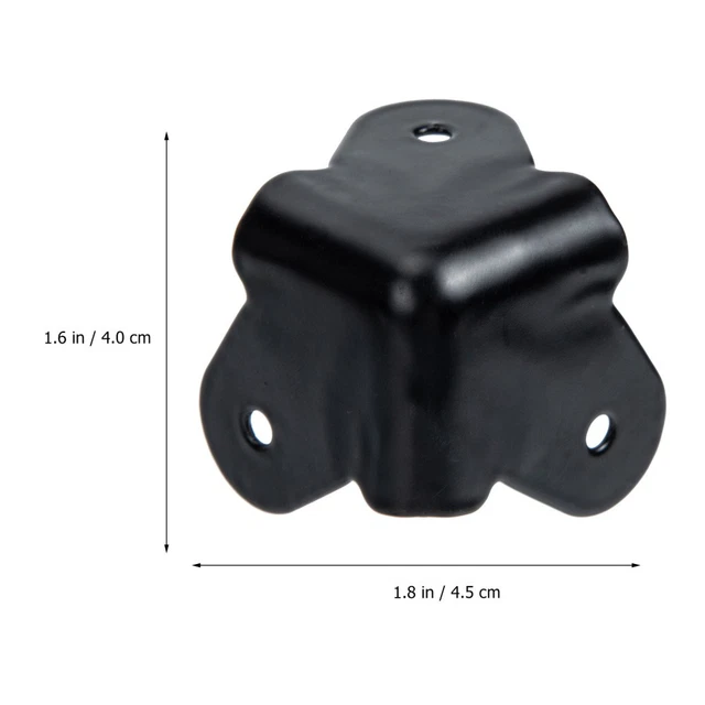 METAL CORNER PROTECTORS Chair Amplifier Guard with Screws Protective ...