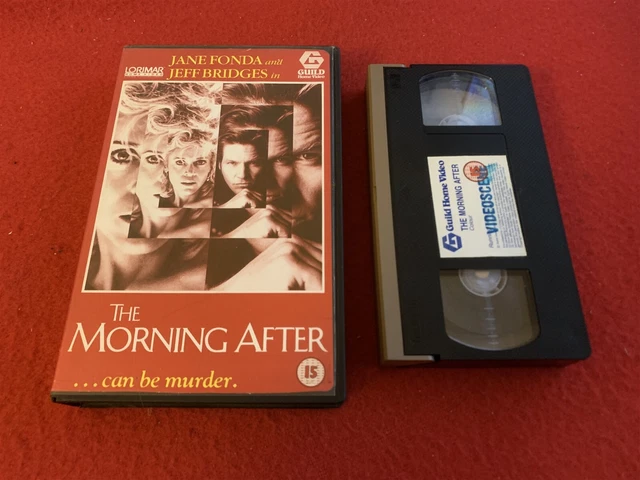 THE MORNING AFTER Big Box Ex Rental Vhs Video Jane Fonda Jeff Bridges ...