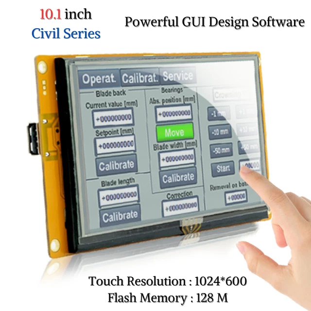 10.1 INCH INTELLIGENT TFT-LCD Touchable Display Module with Wide ...