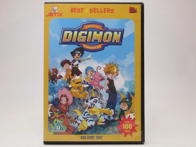 DIGIMON DVD VOLUME One Jetix Digital Monsters Animation Action ...