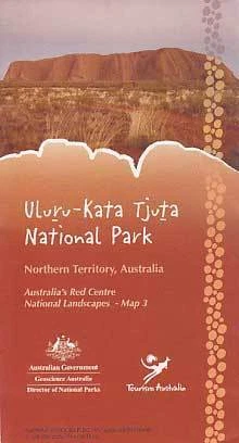 Uluru Kata Tjuta National Park Map FOR SALE! - PicClick UK