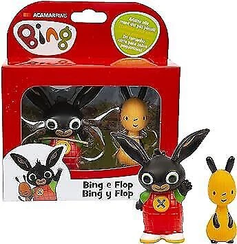 BING SET 2 Mini Characters, Bing and Flop with Bright Colors, BNG00L02 ...