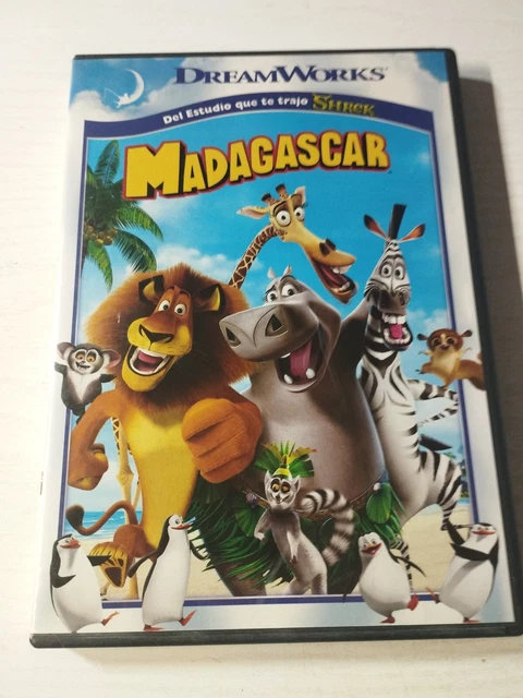 MADAGASCAR DREAMWORKS - DVD + Extras Spanish English Region 2 ESP AM £ ...