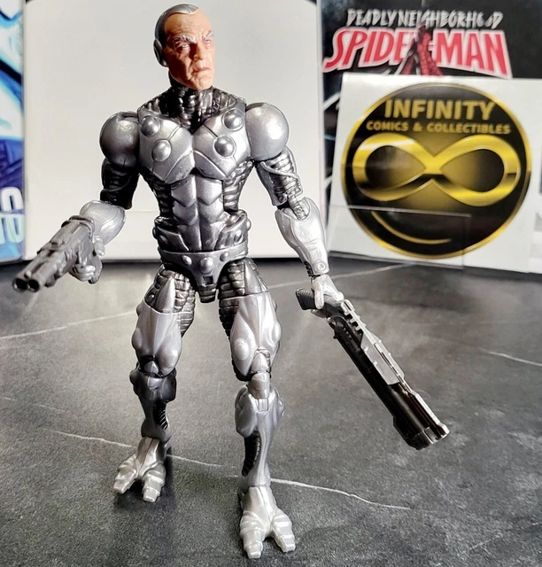 HASBRO MARVEL LEGENDS Spider-Man Villians: SILVERMANE 6inch Action ...