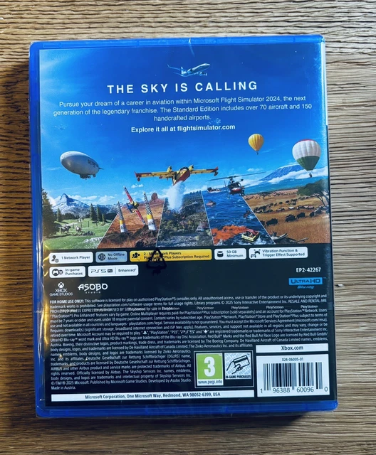 MICROSOFT FLIGHT SIMULATOR 2024 (PS5) - Brand New and Sealed £89.99 ...