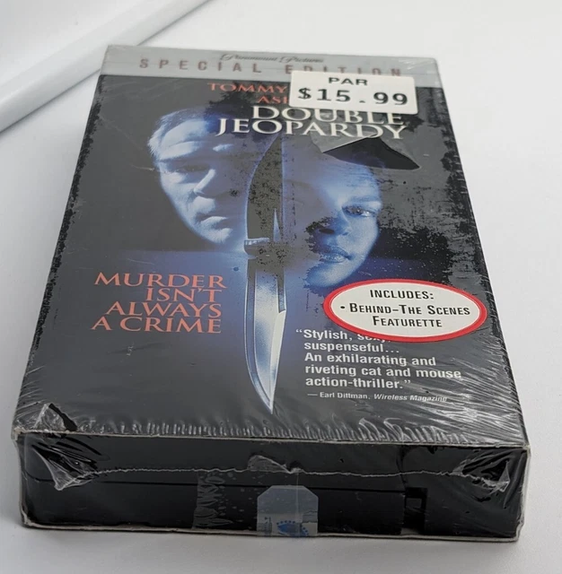 DOUBLE JEOPARDY (VHS, 2000, Special Edition) $5.00 - PicClick CA
