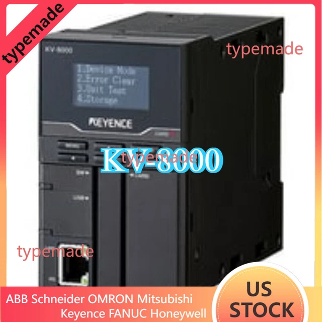 KEYENCE KV-8000 PROGRAMMABLE Controller PLC CPU Unit Module New $653.98 ...