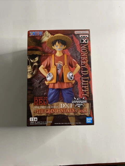 ONE PIECE FILM RED Monkey D Luffy Figure DXF THE GRANDLINE vol.1 Authentic MEN $49.49 - PicClick CA