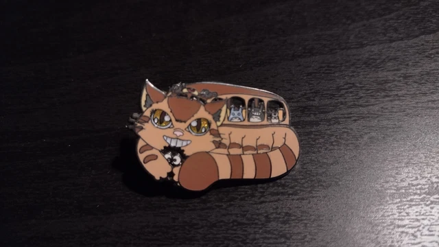 STUDIO GHIBLI MY Neighbor Totoro Cat Bus Enamel Pin Haku Variant LE 25 ...