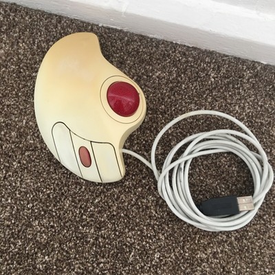 LOGITECH TRACKMAN MARBLE Plus Wheel Trackball/mouse £25.20 - PicClick UK