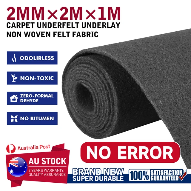 HEAVY DUTY CAR Dark Grey Carpet Underfelt Carpet Underlay Felt for ...