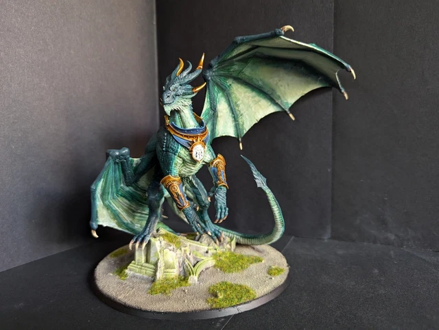 PRO PAINTED STORMCAST Eternals Draconith Krondys Son Of Dracothian ...