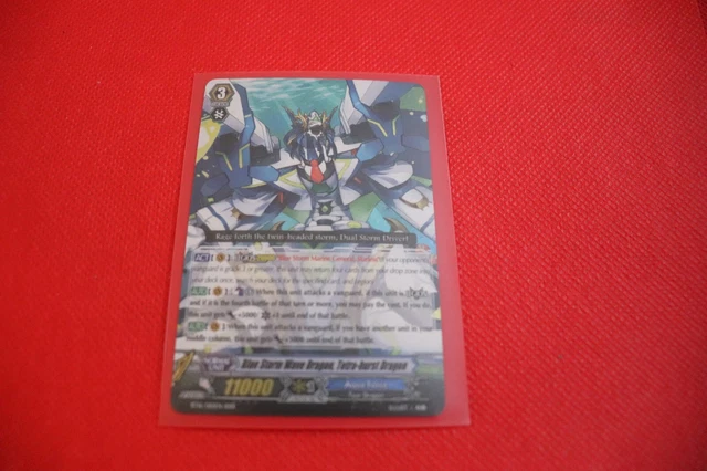 CARDFIGHT!! VANGUARD BLUE Storm Wave Dragon Tetra-Burst Dragon BT16/010EN RRR $1.00 - PicClick CA